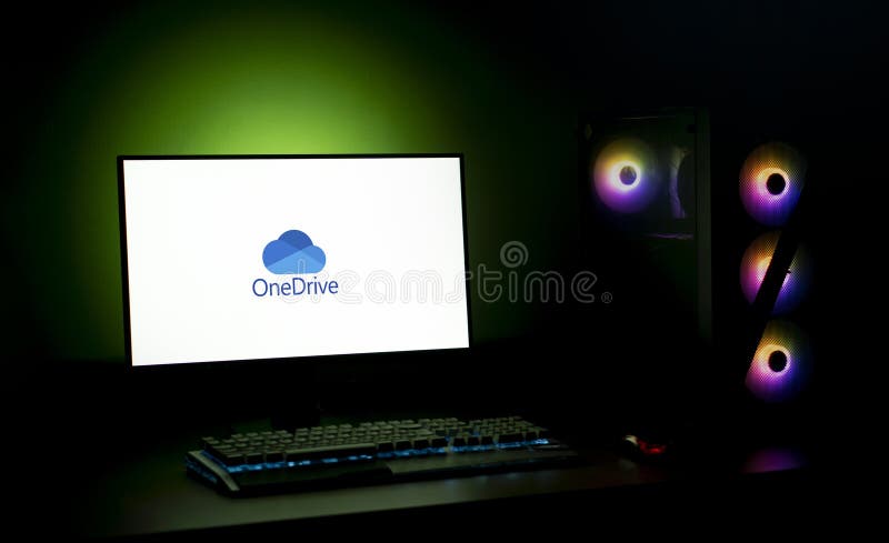 Dhaka, Bangladesh- 22 Aug 2024: Microsoft OneDrive Logo is Displayed on Computer Editorial ...