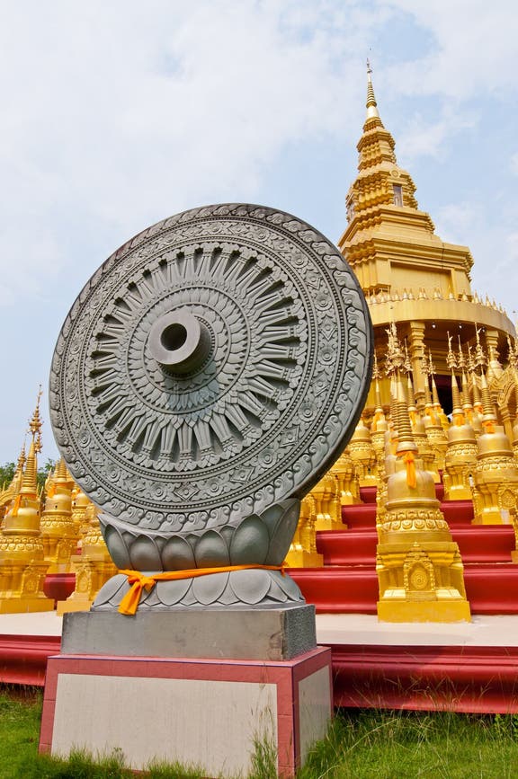 Dhammajak molding art stock image. Image of holy, culture - 24155441