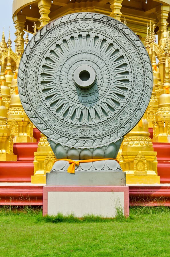 Dhammajak molding art stock image. Image of holy, culture - 24155441