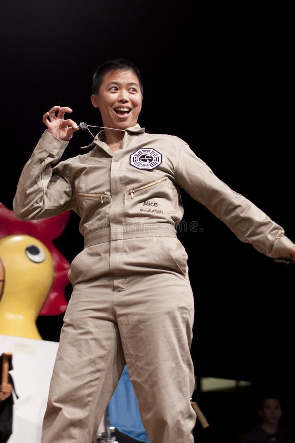 Dharma Initiative fan editorial photo. Image of initiative - 15701251