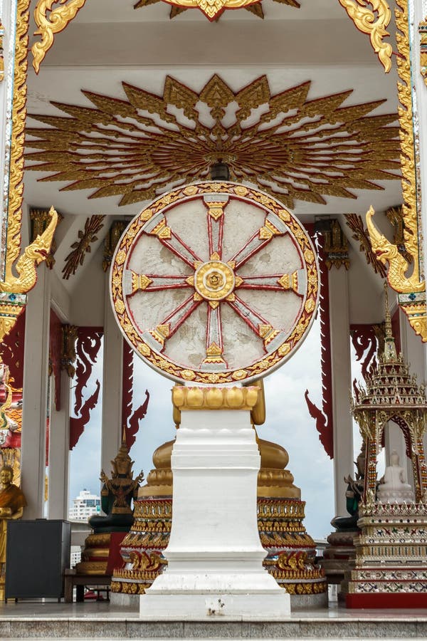 Dharmachakra. stock photo. Image of dharmachakra, nice - 44354686