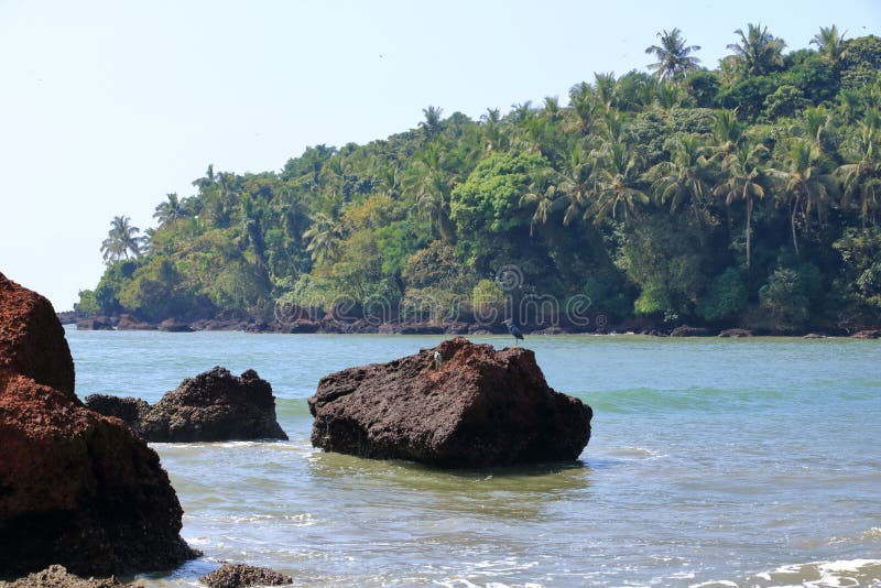 Dharmadam Island and Beach in Kannur, Kerala, India Stock Photo - Image ...
