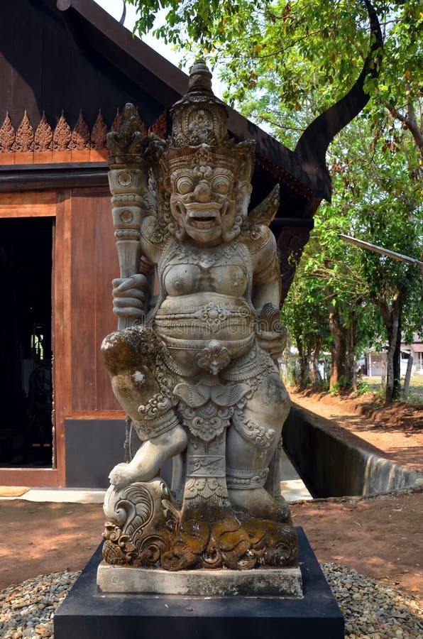 Dharmapala (protector of Dharma), Buddhist Temple in Beijing Stock ...