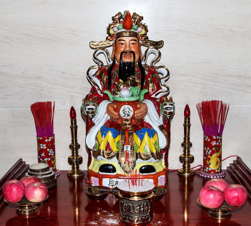 Dharmapala (protector of Dharma), Buddhist Temple in Beijing Stock ...