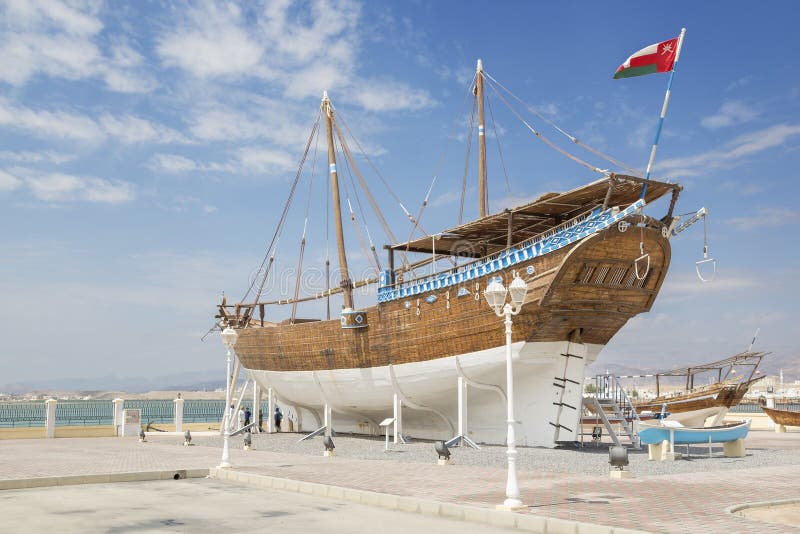 Dhau Oman stock photo. Image of dhau, oman, village, wharf - 41186620