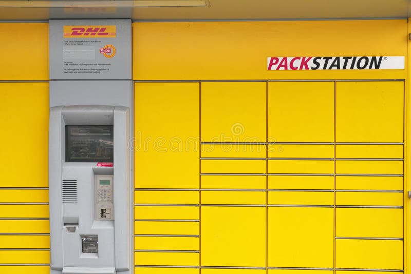 DHL Packstation editorial image. Image of station, copy - 41225410