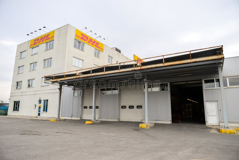 DHL Sofia Branch Building and Warehouse Editorial Stock Image - Image ...