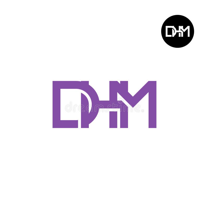 Dhm Monogram Stock Illustrations – 11 Dhm Monogram Stock Illustrations ...