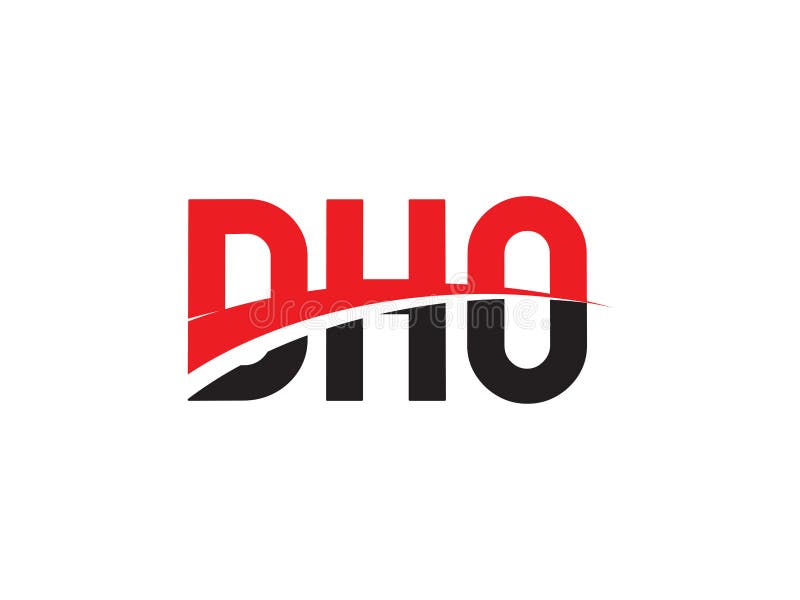 DHO Letter Initial Logo Design Vector Illustration Stock Vector ...