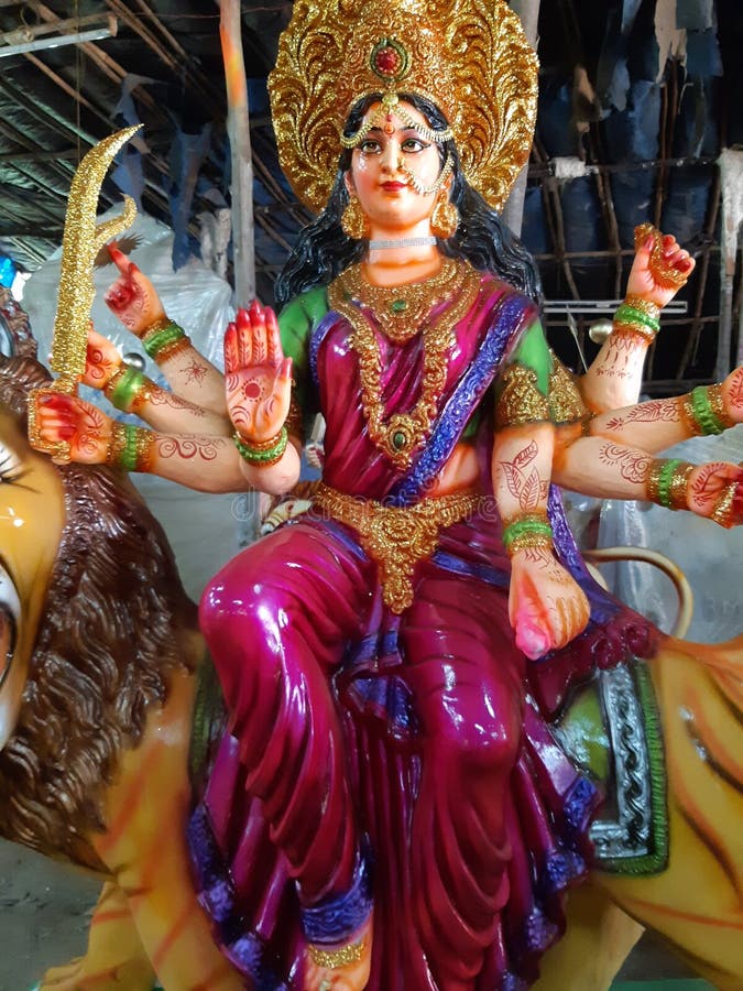 Dhoorga matha stock image. Image of mahathhalki, mahathalli - 162143035