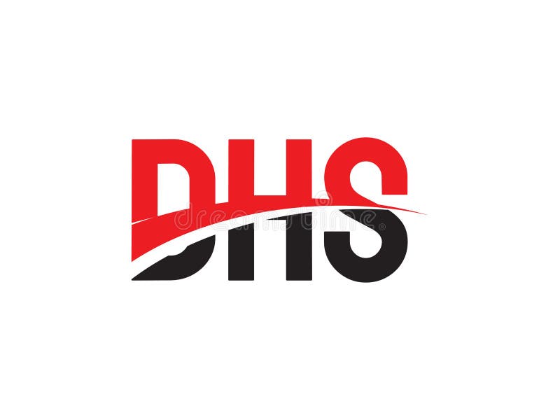 Dhs Letter Initial Logo Design Vector Illustration Stock Vector Illustration Of Shape Style