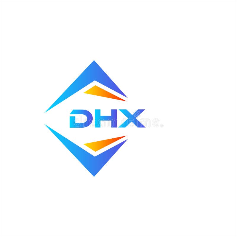 DHX Abstract Technology Logo Design on White Background. DHX Creative ...