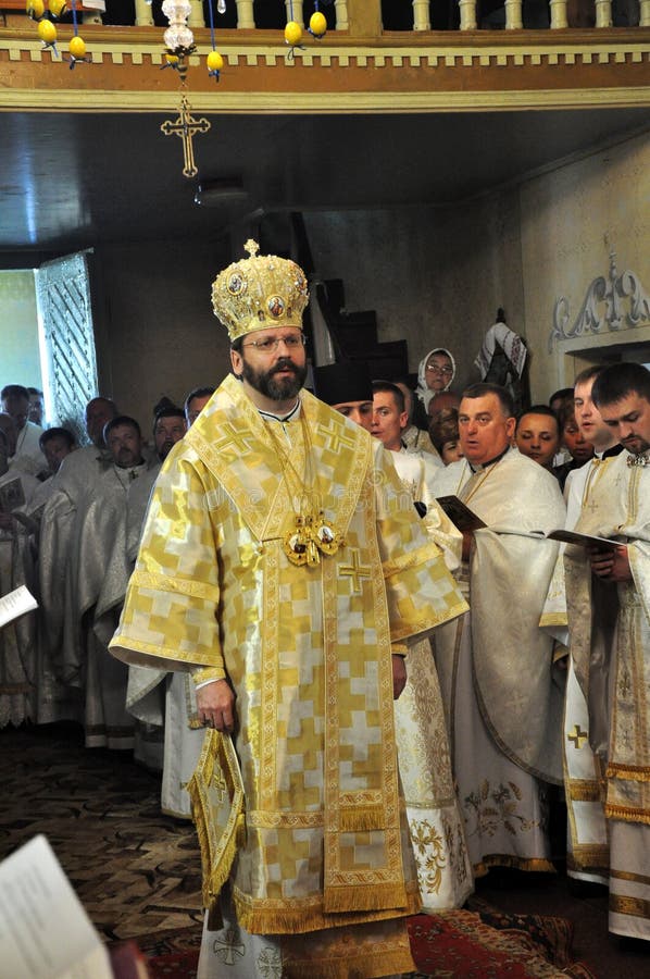 Major Archbishop Sviatoslav Shevchuk Immagine Editoriale - Immagine di ...