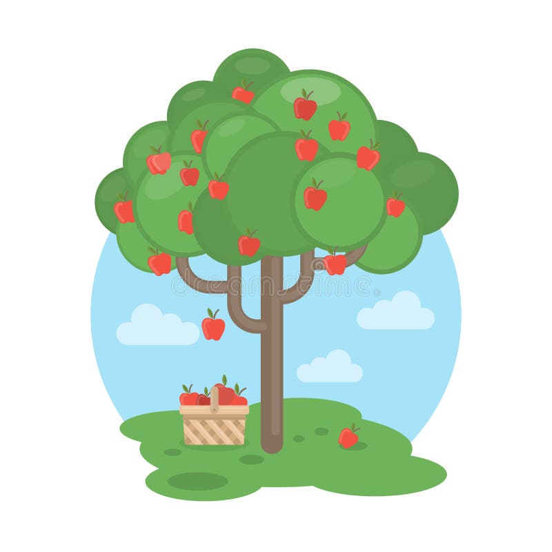 Di melo illustrazione vettoriale. Illustrazione di agricoltura - 86501062