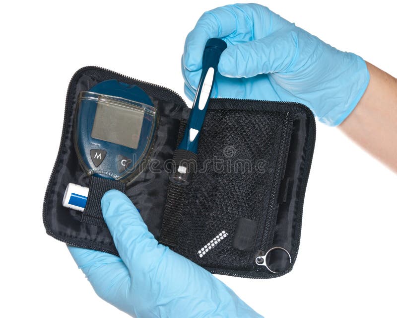 Diabetes Kit stock image. Image of test, patient, checking - 11219501