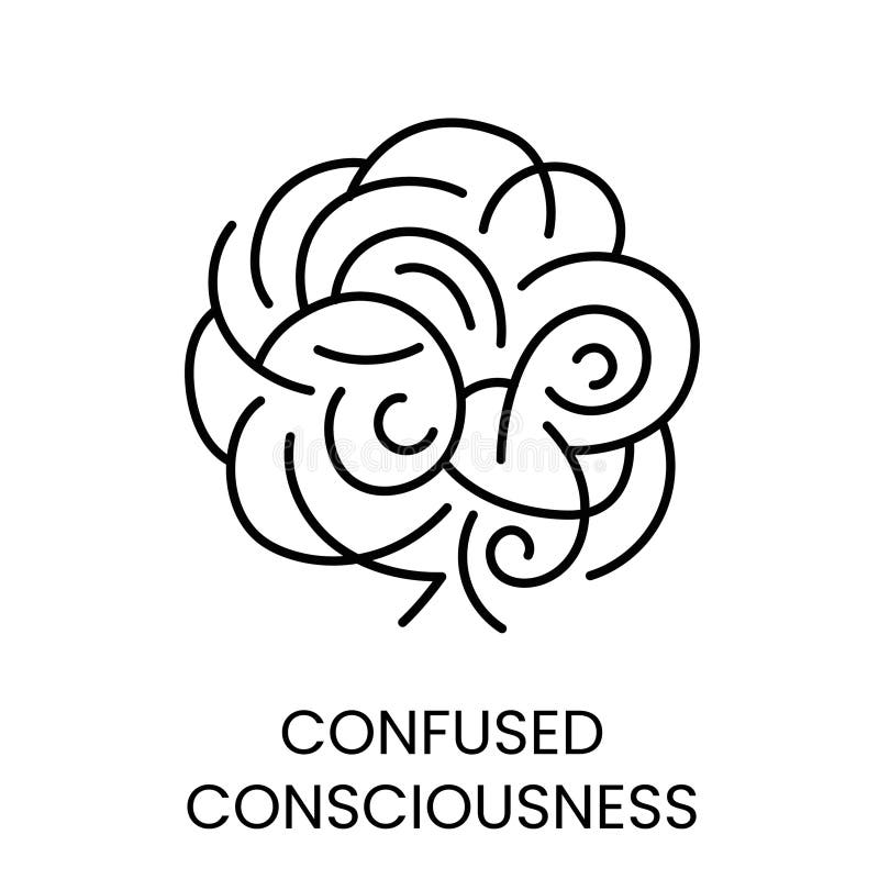 Vague Consciousness Line Vector Icon Stock Illustrations – 6 Vague ...