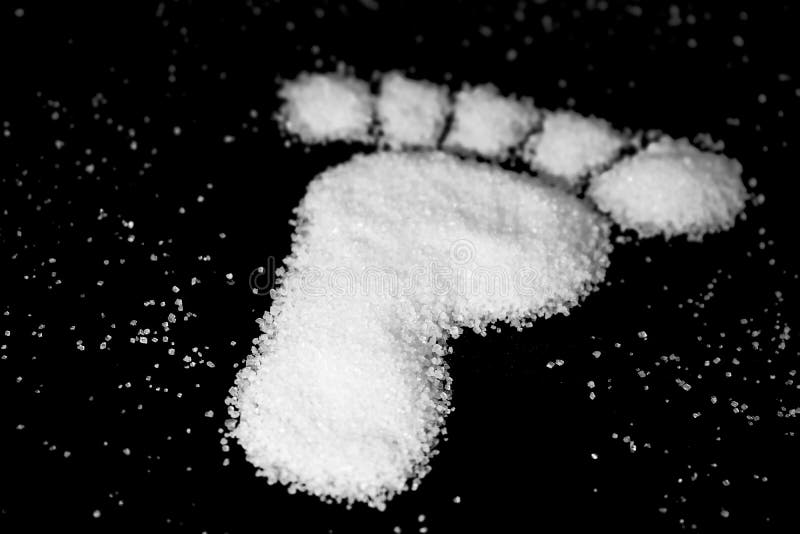 Diabetic Foot Made of Sugar Stock Image - Image of hospital, glucose ...