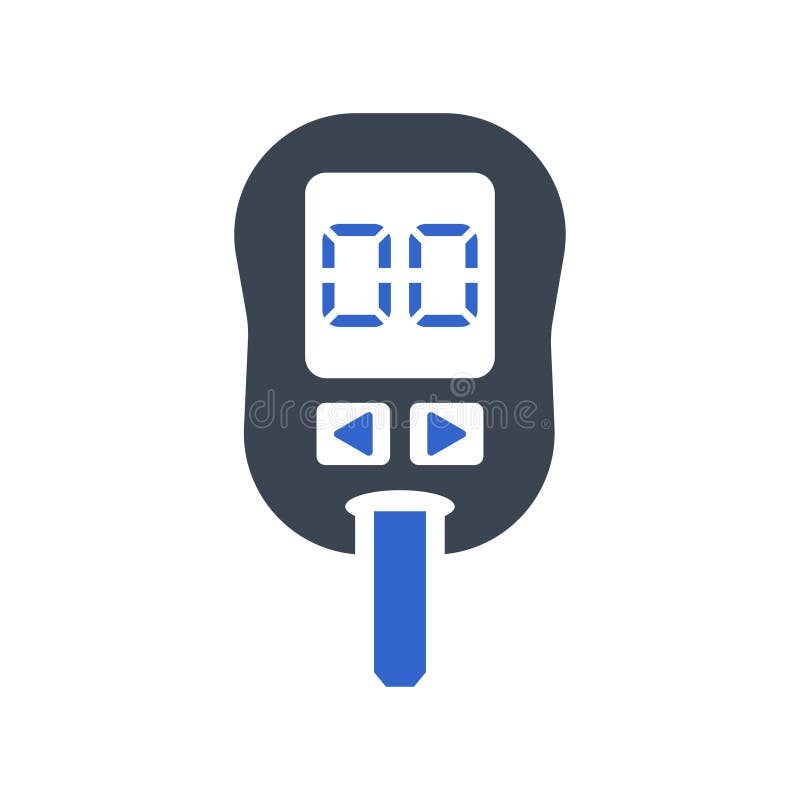 Blood Glucose Machine Stock Illustrations – 203 Blood Glucose Machine ...