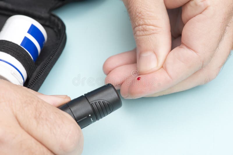 Diabetic Testing stock photo. Image of instrument, meter - 37656518