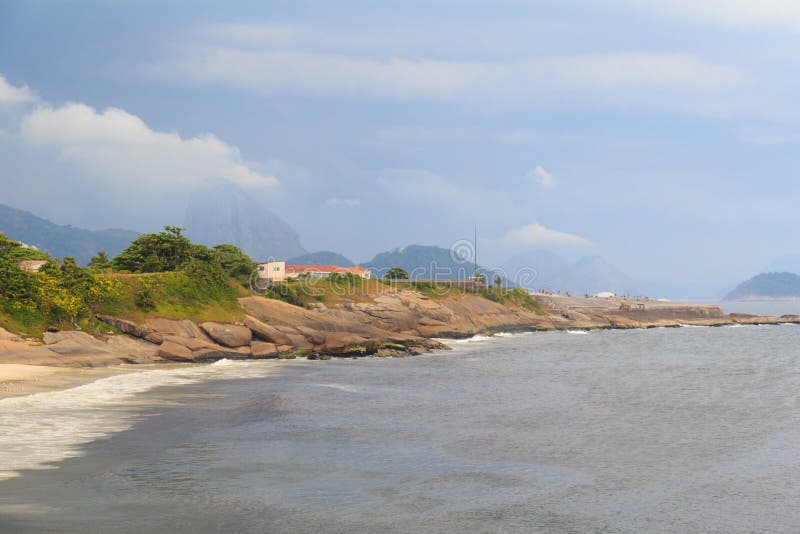 Diablo (Devil) Beach, Arpoador, Rio De Janeiro Stock Photo - Image of ...