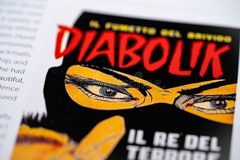 Diabolik Comic Book Stock Photos - Free & Royalty-Free Stock Photos ...
