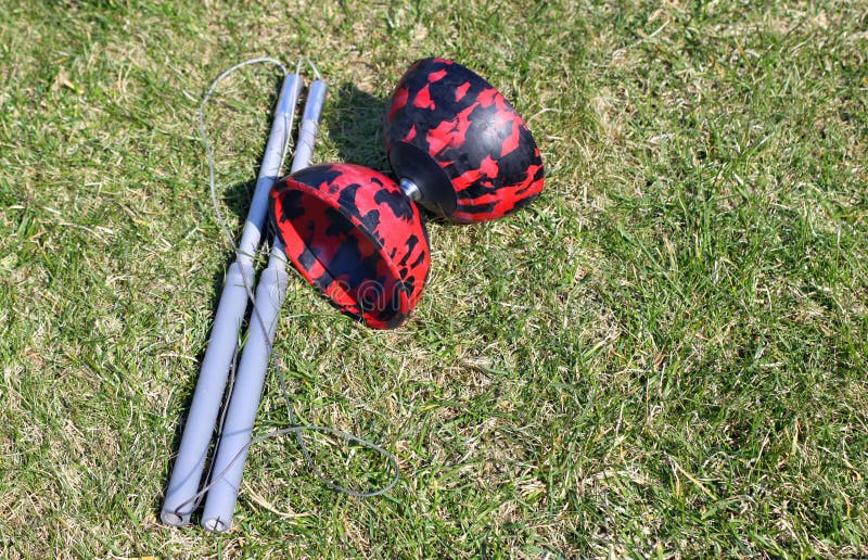 Playing diabolo stock photo. Image of spinning, culture - 9190852
