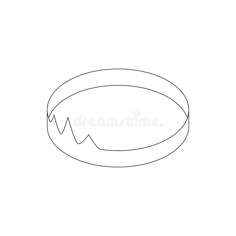 Diadem Icon, Isometric 3d Style Stock Vector - Illustration of jewel ...