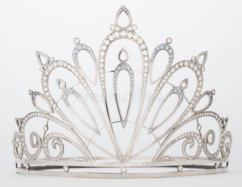 Diadema Real De La Perla, Corona Para La Novia Boda, Reina Imagen de ...