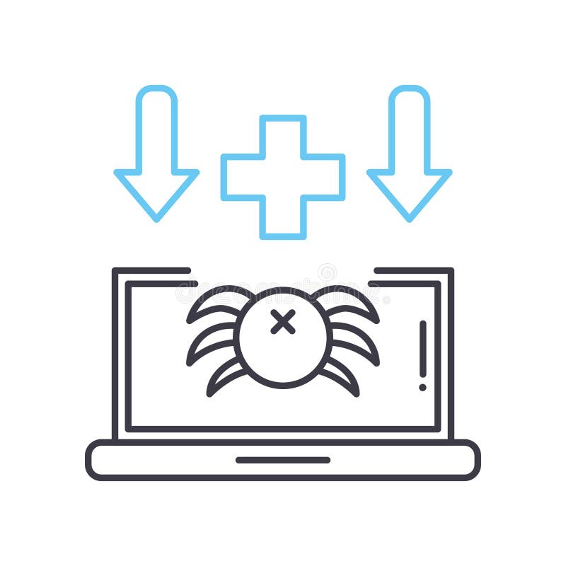 Diagnosis Line Icon, Outline Symbol, Vector Illustration, Concept Sign ...