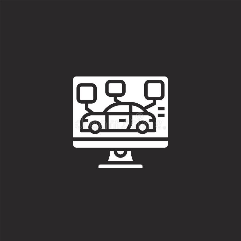 Diagnostic Icon. Filled Diagnostic Icon for Website Design and Mobile ...
