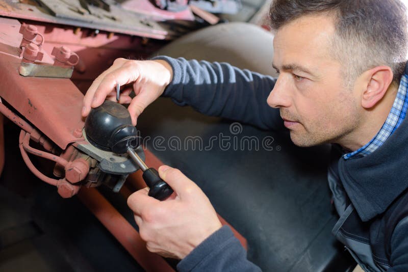 Diagnostic problem on car stock photo. Image of computer - 130823718