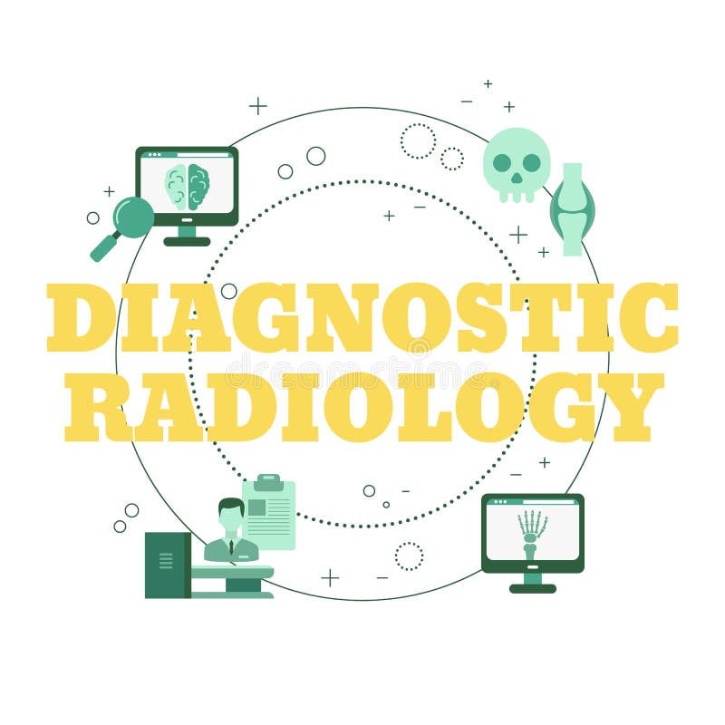 Diagnostic Radiology Concept Stock Vector - Illustration of equipment ...