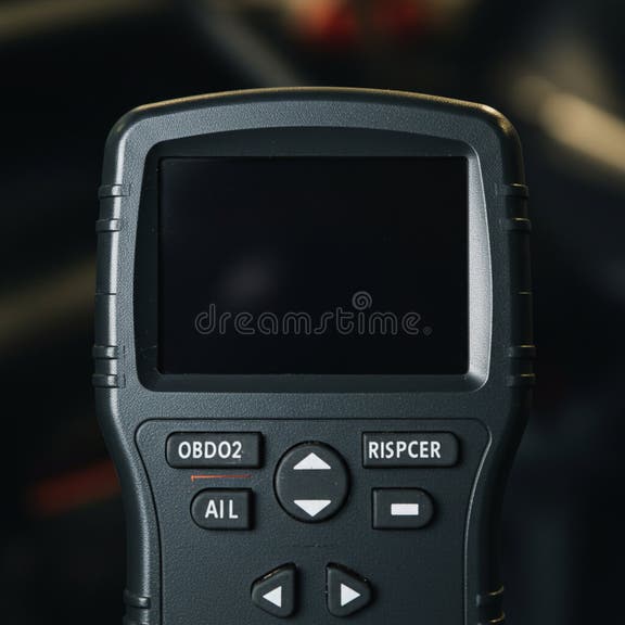 Diagnostic Scan Tool Featuring a Rectangular Screen and Several Buttons ...