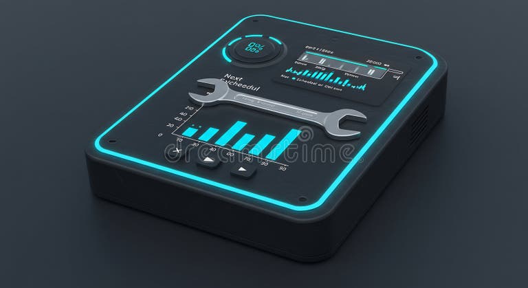 Diagnostic Tool with Spanner and Data Visualization on Screen Stock ...