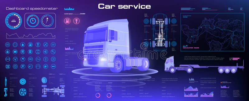 Diagnostics of the State of the Truck Chassis and the Entire Electronic ...