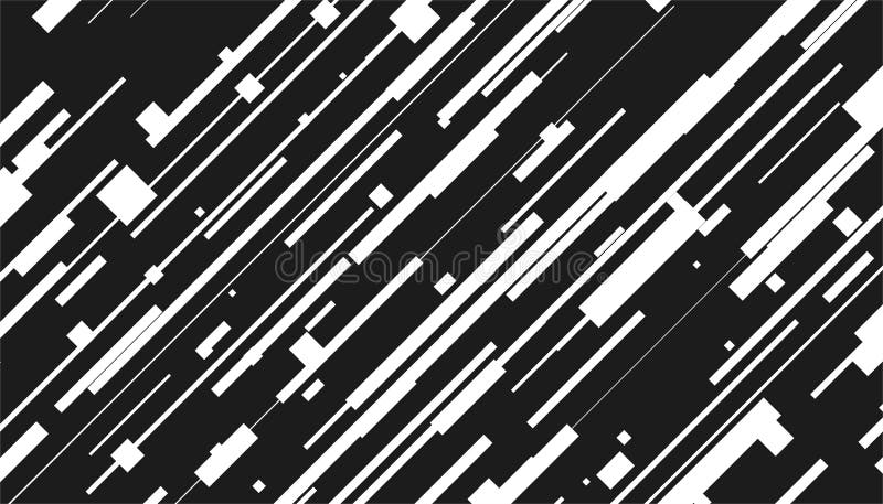 Diagonal Abstract Lines, Glitch Pattern Stock Vector - Illustration of ...