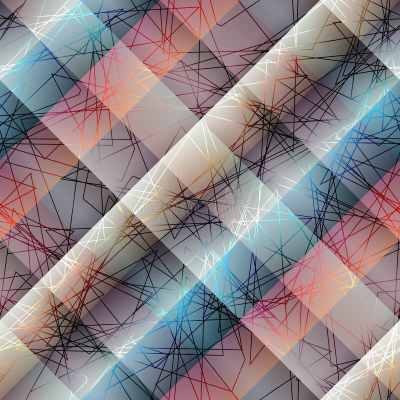 Diagonal Abstract Pattern with Lines Stock Vector - Illustration of ...