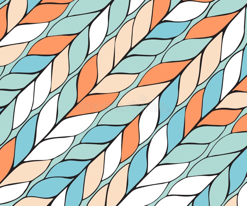 Diagonal Background Pattern of Braids. Endless Stylish Texture Stock ...