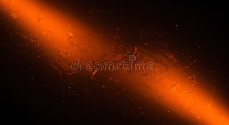 A Diagonal Beam of Orange Light, Resembling Molten Lava, Cuts through ...