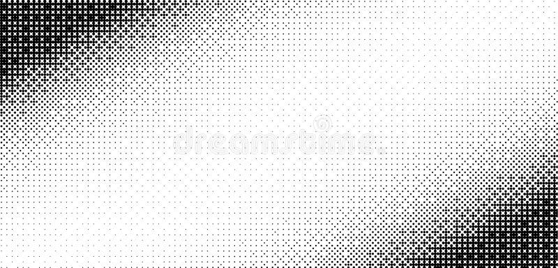 Diagonal Black Halftone Dot Gradient Background Retro Comic Pattern ...