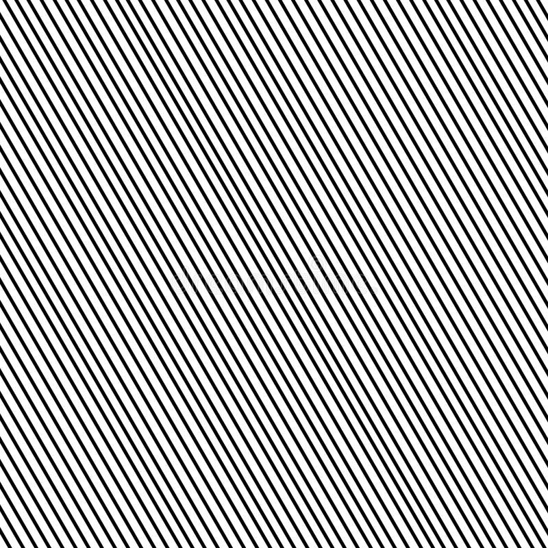 Diagonal Black Lines Create a Seamless, Striped Pattern on a White ...