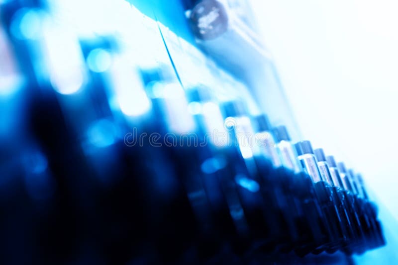 Diagonal Blue Beer Tap Bokeh Background Stock Image - Image of beer ...