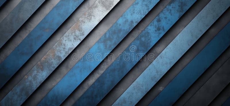 Diagonal Blue and Gray Textured Background with Metallic Finish and ...