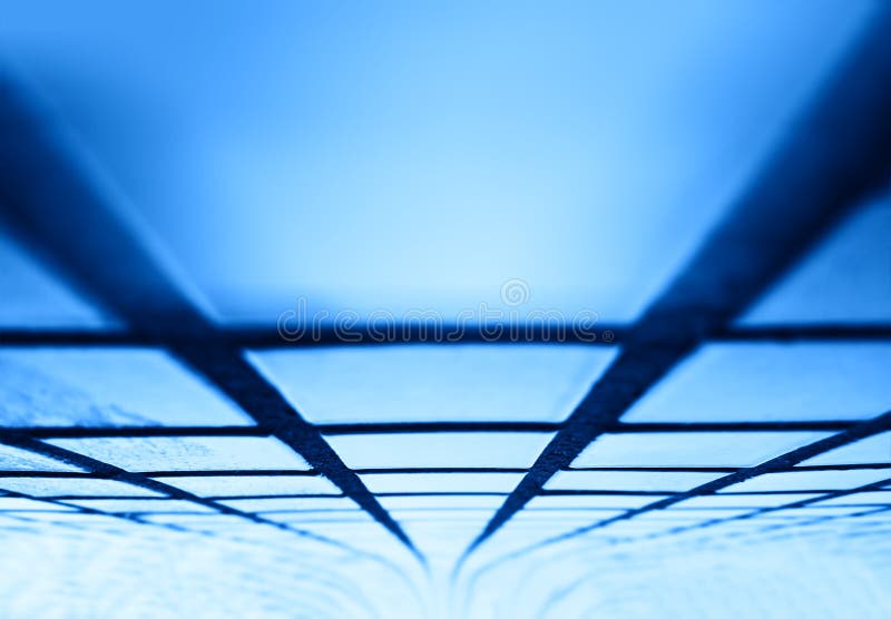 Blue perspective stock image. Image of background, design - 11967409