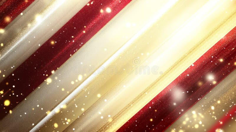 Diagonal Candy Cane Stripes with Gradient Lighting Stock Image - Image ...