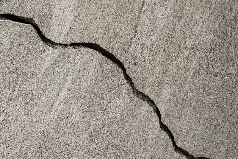 Diagonal Crack in Plaster on a Wall Stock Photo - Image of material ...