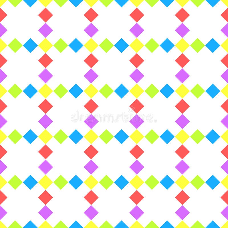 Colorful Diagonal Squares Seamless Geometric Pattern Stock Illustration ... Colorful Diagonal Squares Seamless Geometric Pattern Stock Illustration ...