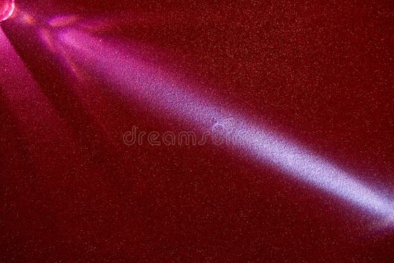 Diagonal Diffused Gradient Pink Beam of Light on a Dark Red Structural ...