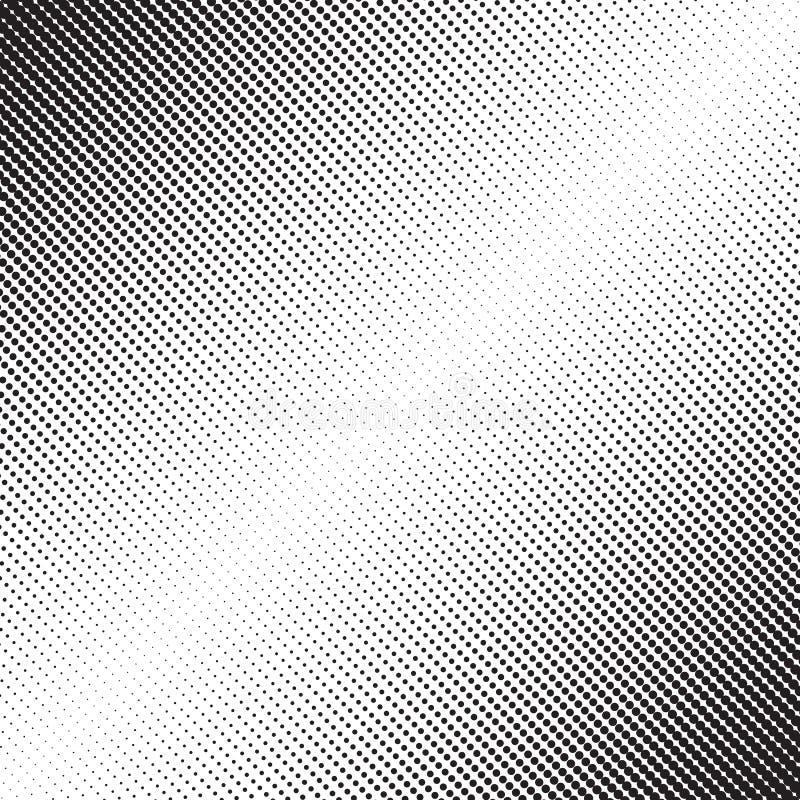 Diagonal Dots Halftone Pattern Stock Vector - Illustration of spots ...