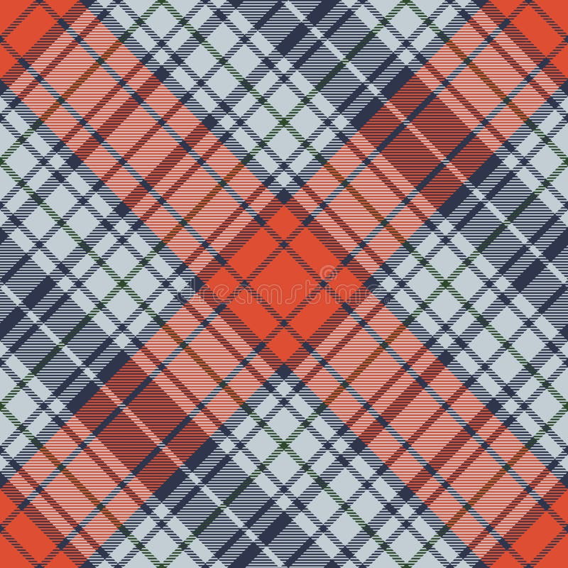 Diagonal Fabric Textile Check Seamless Pattern Stock Vector ...